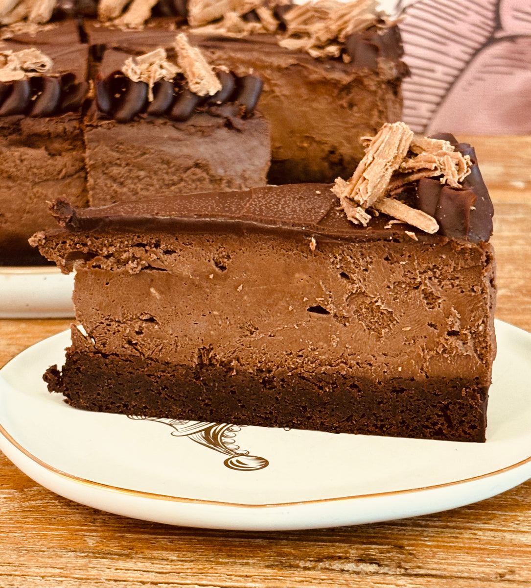 Baked triple chocolate cheesecake – Sweet Creations