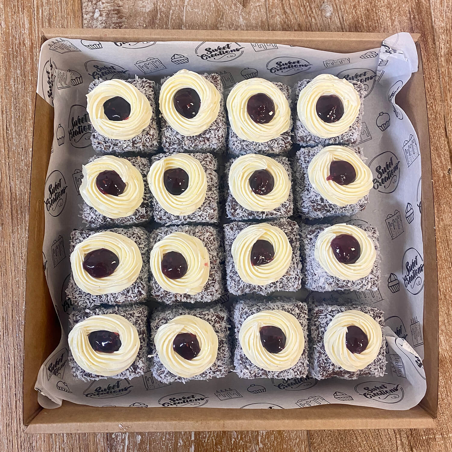 Mini Chocolate Lamington Box from Sweet Creations in Marlborough, New ...